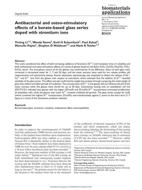 Group5.the influence of phosphorus precursors on the synthesis and bioactivity si o2 cao-p2o5 | PDF