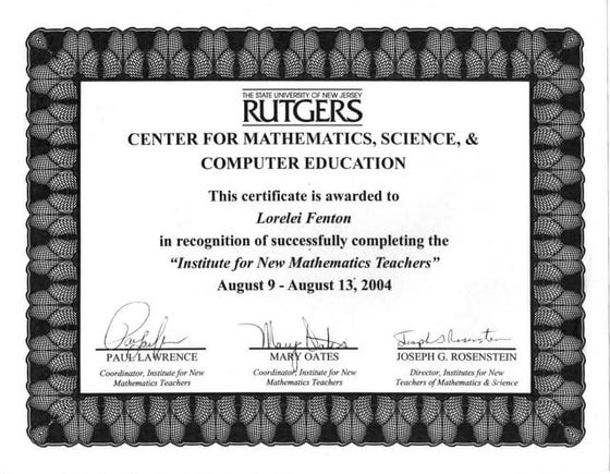 Cert K-8 Teaching | PDF