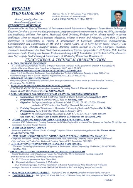 Muhammad Jawad(Resume) | PDF