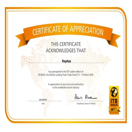 itb_50certificate | PPT