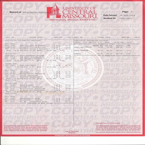 Transcript page 2 BS | PDF