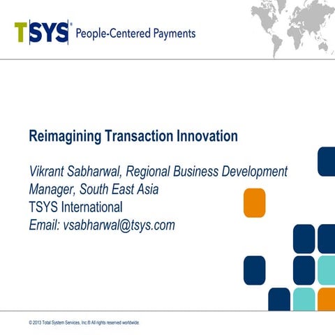 APC2013 Reimagining transaction innovation Design | PDF