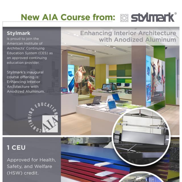 Stylmark_AIA_Course_June2016 | PDF