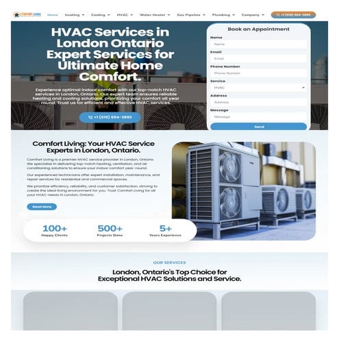 Comfort Living HVAC - Professional HVAC Installation: Your Trusted ...