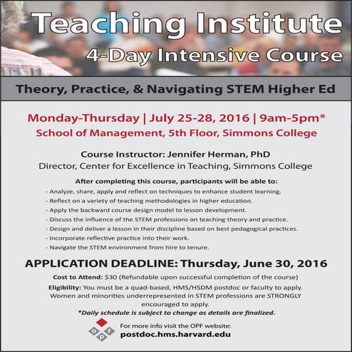TeachingInstitute_2016_v2 | PDF
