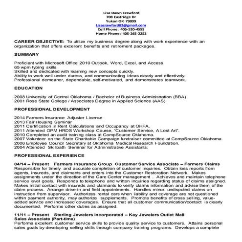 lisa kasperson resume | PDF