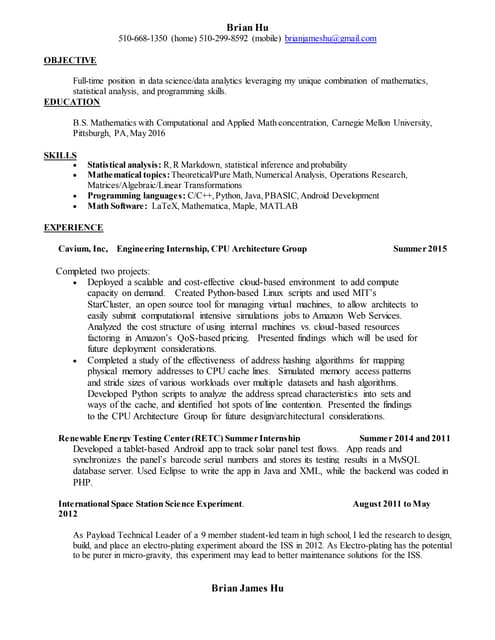 resume-Yujia-Liu | PDF