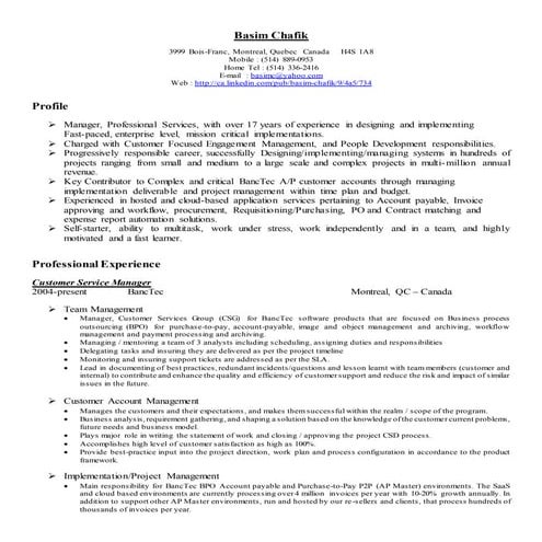 Basim Chafik resume 2016 - pnc | DOCX | IT and Internet Support | Internet
