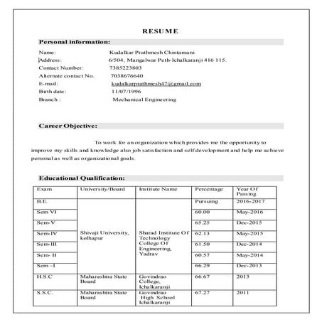 LAV RESUME | PDF