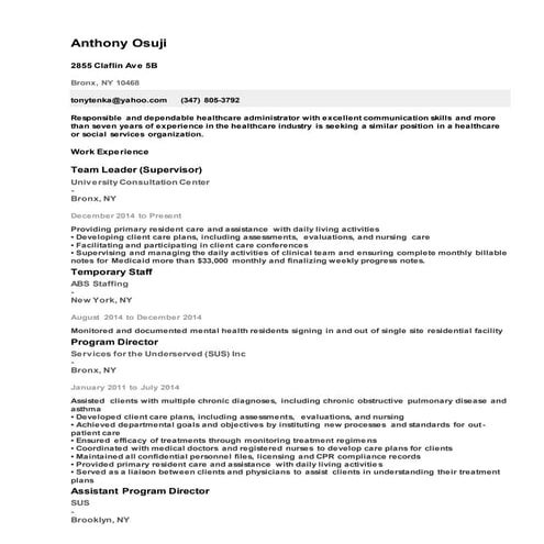 David Blum Resume - 041415 | DOC