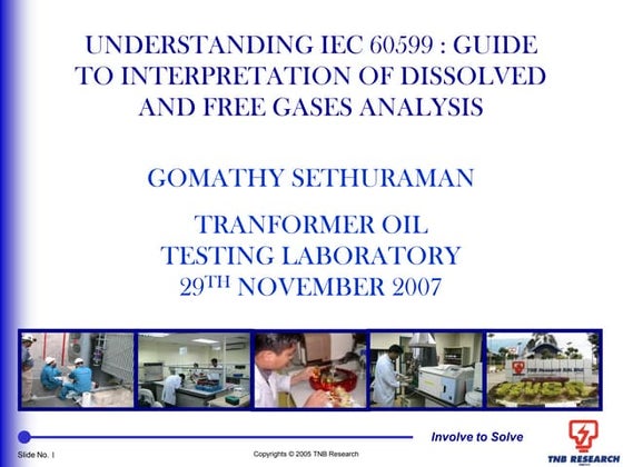 Dissolved Gas Analysis in Transformer Oil | PPTX | Chemistry | Science