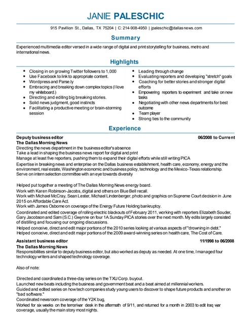 new resume 1 | PDF