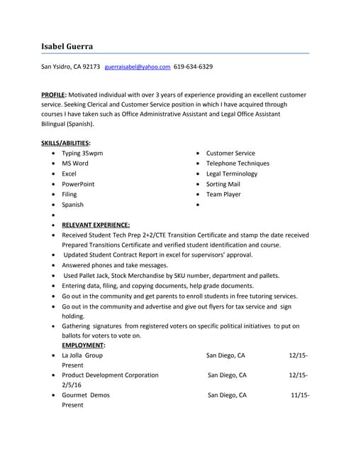 Jerry resume v3.1 | DOC