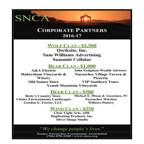 Corporate Partner Sponsors Certificate 8x11 rev 11-25 | PDF
