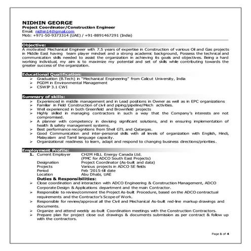 Nidhin George_CV | DOCX