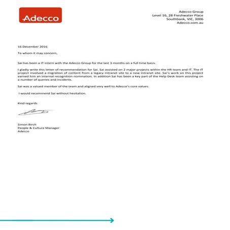 Reference Letter Sai Pan | PDF