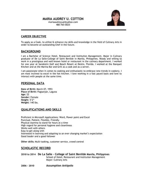 OJT Application Sample | DOCX