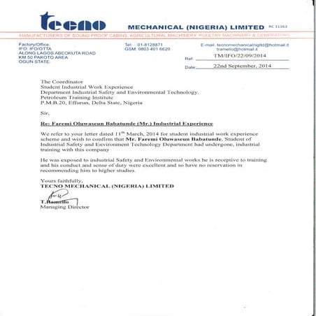 Tecno letter | PDF