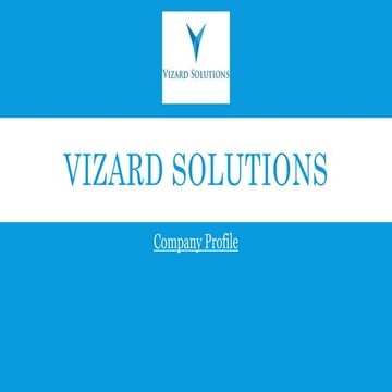 VIZARD SOLUTIONS | PPTX