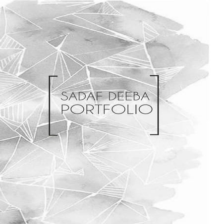 Portfolio -Sadaf (1).compressed | PDF
