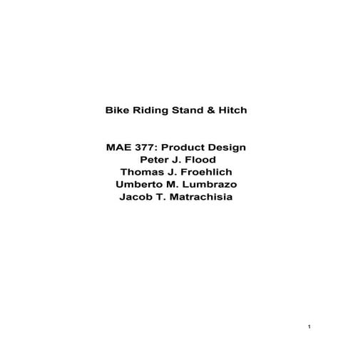 Bicycle Manufacturing Process | PPTX