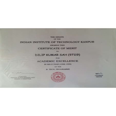 iit kanpur certificate of merit | PDF