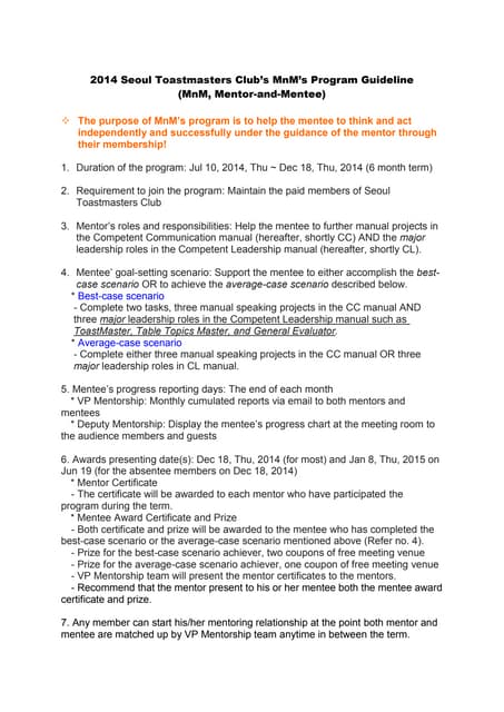 SU Toast Toastmasters' Meeting Conducting Flow | PDF