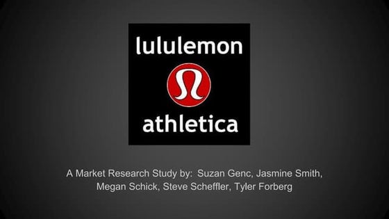 Lululemon Branding Strategy | PPT