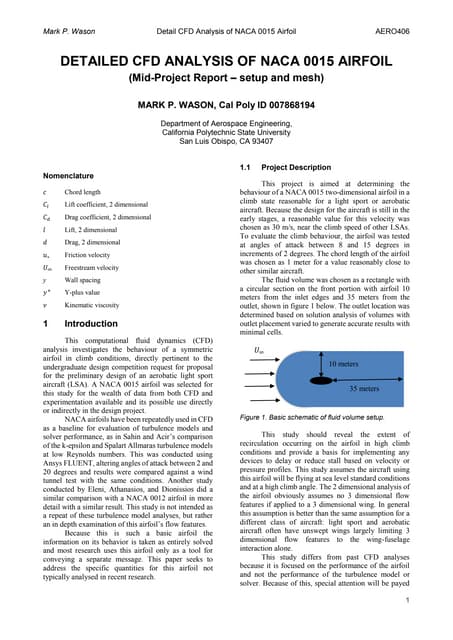 The naca airfoil series | PDF | Physics | Science
