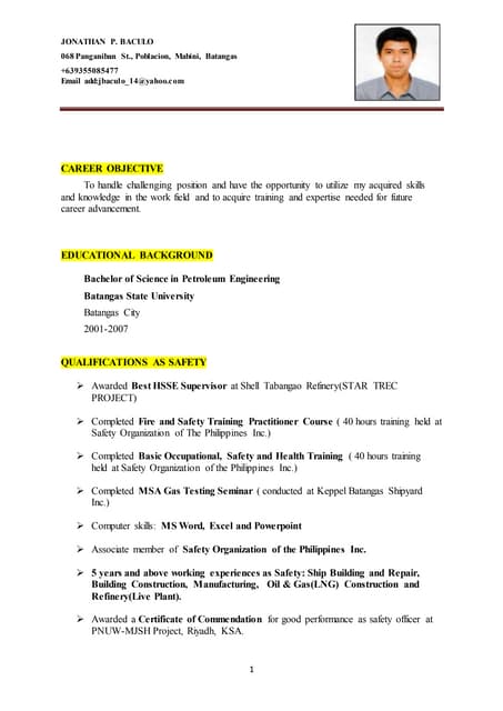 UPDATED RESUME JAYVIE PANOPIO DIMAYUGA | DOCX