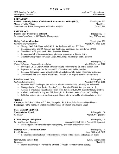 Resume | PDF