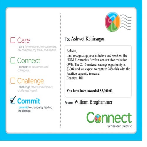 Connect Commit Award Jun 2015 A | PPT