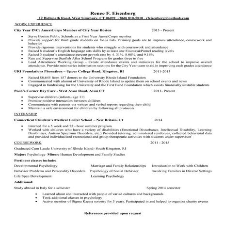 Renee Resume (1) | PDF