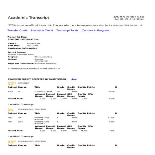 Lee.K.09111995.TRANSCRIPT | PDF
