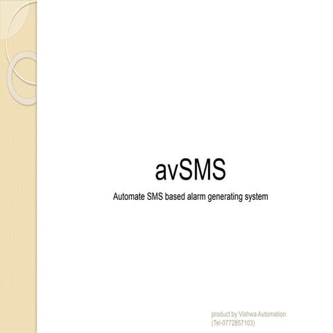 avSMS | PPTX