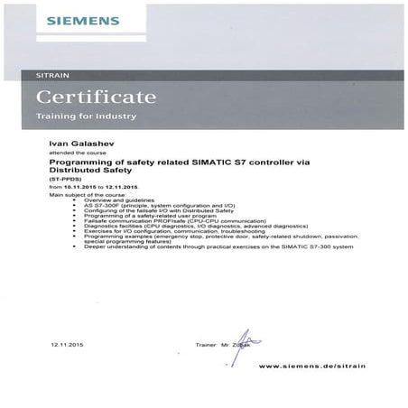 Siemens Distributed Safety | PDF