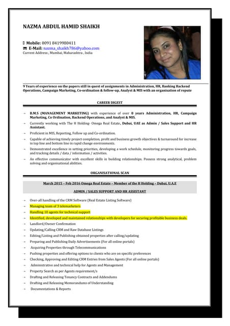 Resume - Sudipta Ghosh - MIS Mgr | DOC