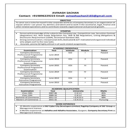 Resume_Avinash | DOCX