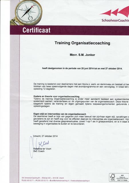 Certificaat Mindfulness_3 | PDF