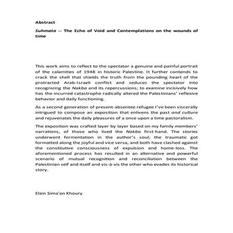 abstract | DOCX | Judaism | Religion & Spirituality