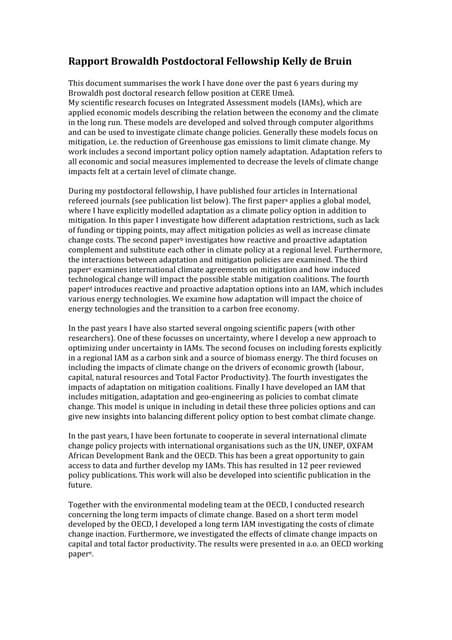 Kelly De Bruin presentations