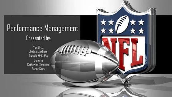 The Organizational Structures of the NFL and Its Relation to Classical ...