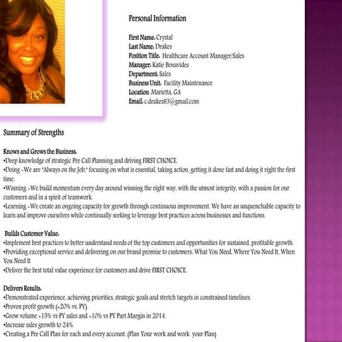 talent Profile | PPT