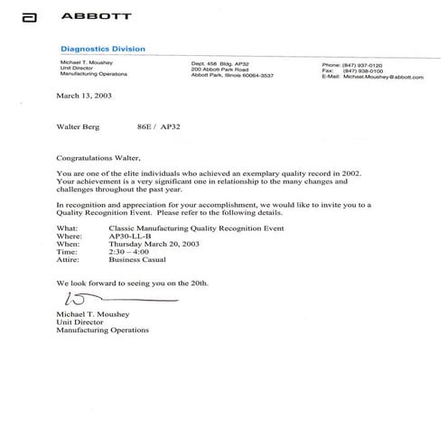 A. award letter | PDF