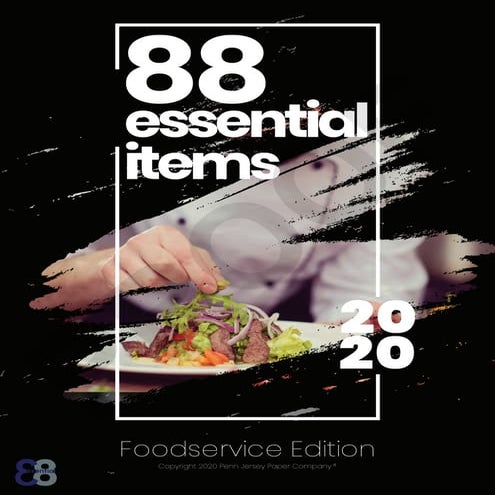 The Essential 88 Items Every Foodservice Operator Needs | PDF