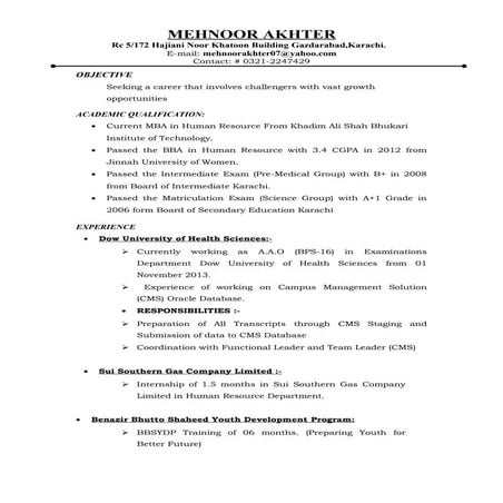 my cv | DOCX