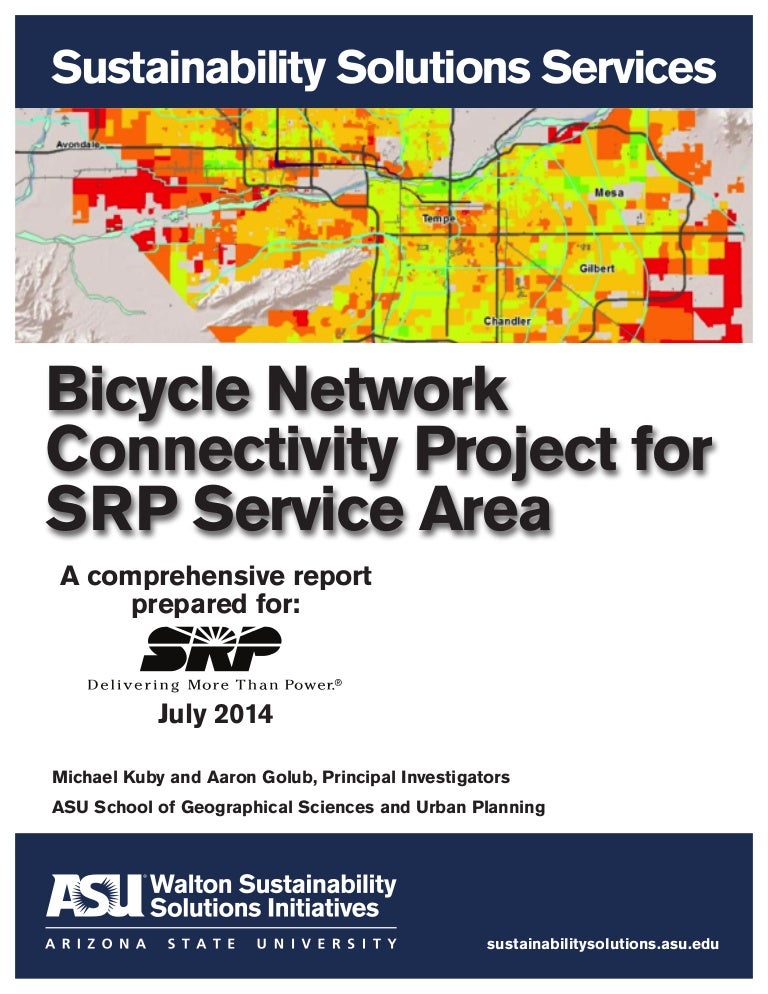 Bicycle Network Connectivity Project for SRP Service Area