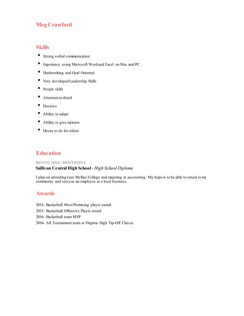 Resume (Equine) | PDF
