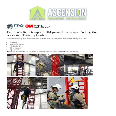 Fall Protection Group and 3M present our newest facility | PDF