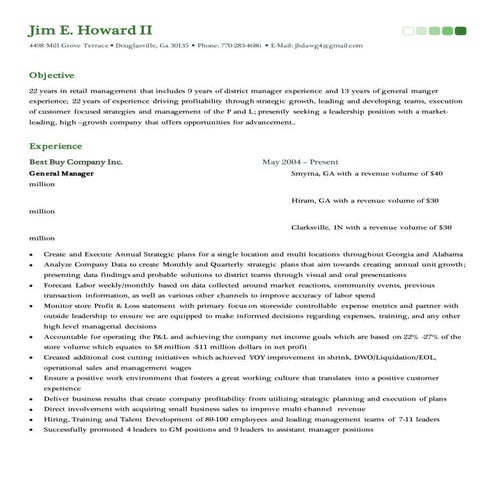 jim's resume 2 | DOCX